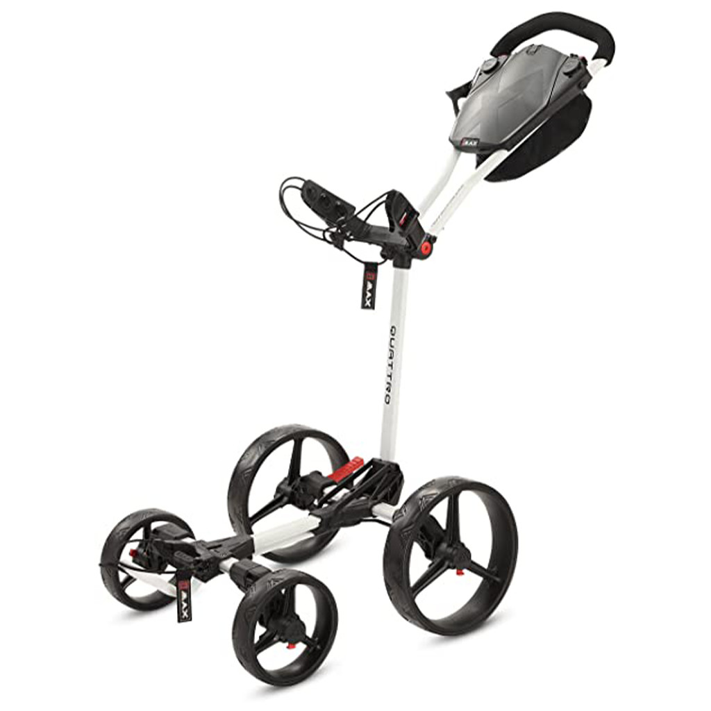 Big Max Blade Quattro Trolley White/Black | DIGITALGOLF