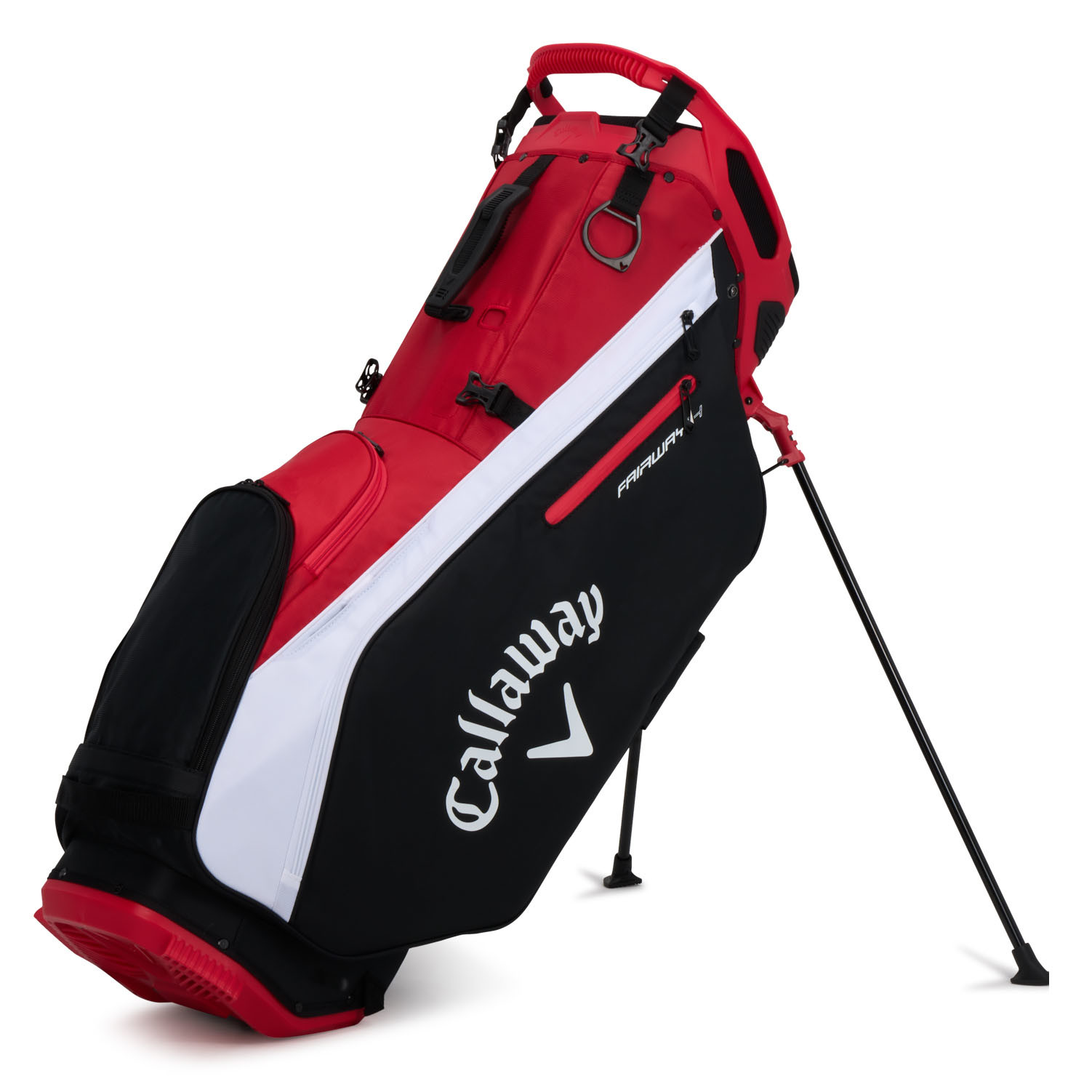 Callaway Fairway 14 Stand Bag Fire/White/Black | Stand Bag | DIGITALGOLF